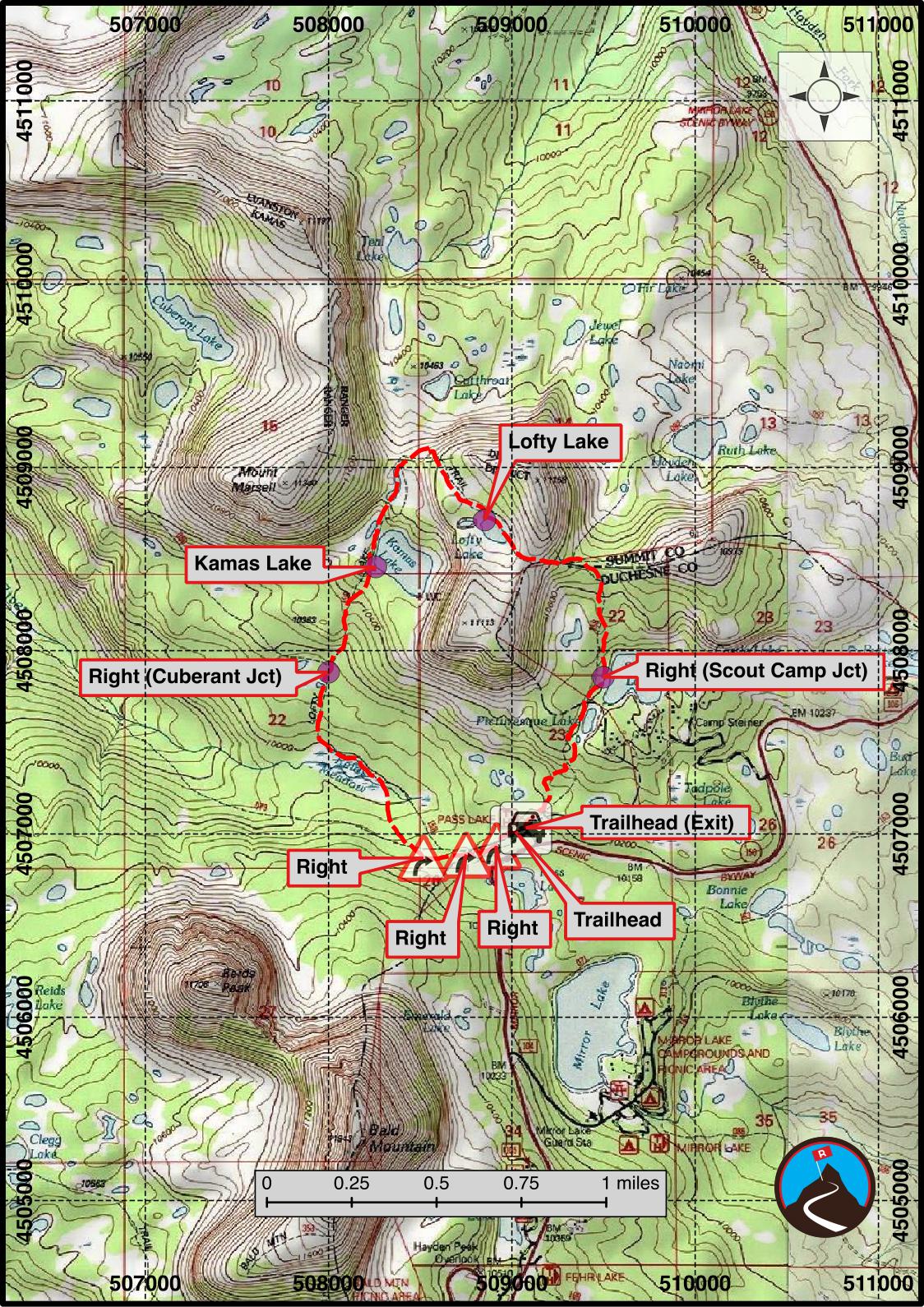 Hiking Lofty Lake Loop - Western Uintas - Road Trip Ryan