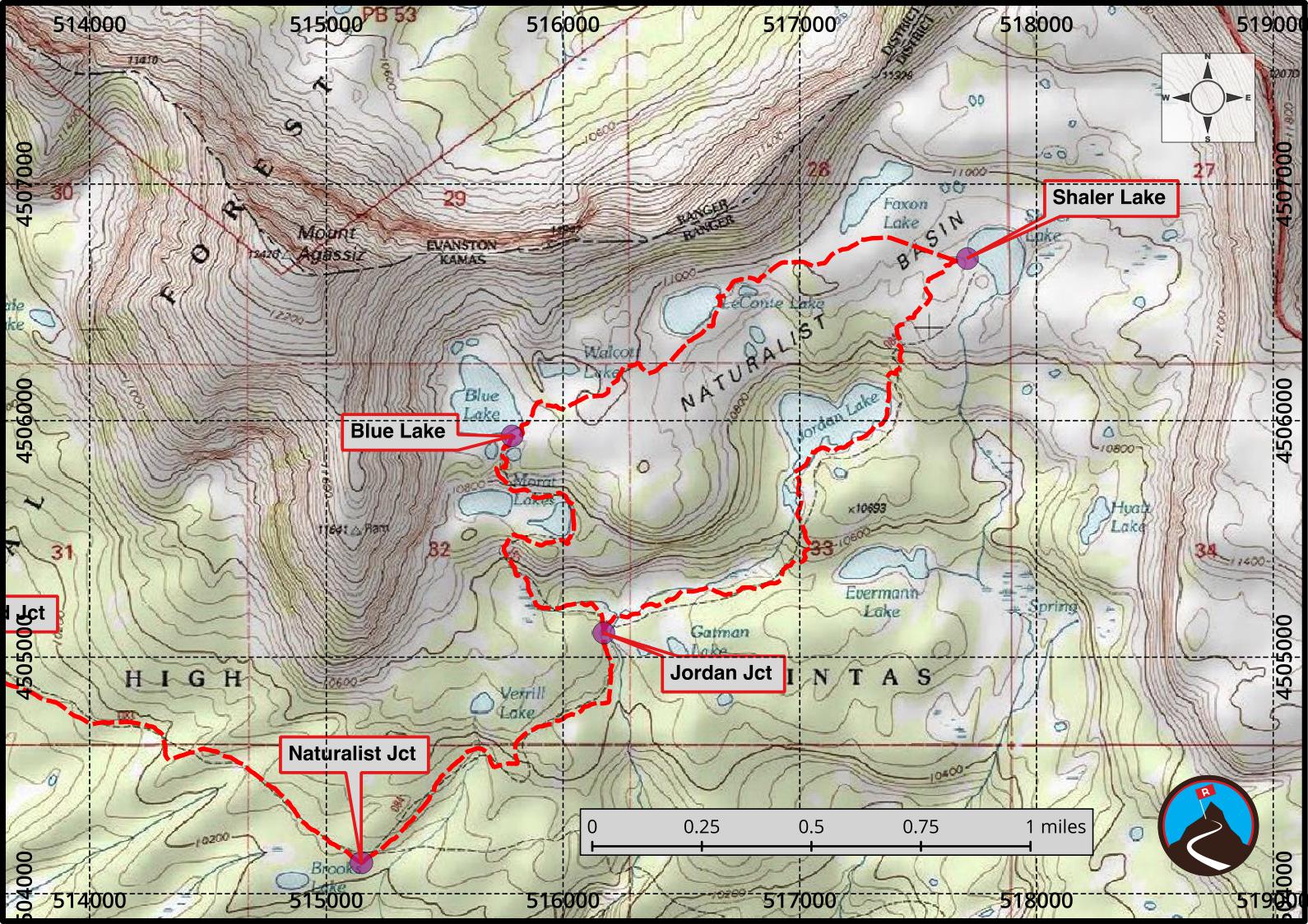 Hiking Naturalist Basin - Western Uintas - Road Trip Ryan