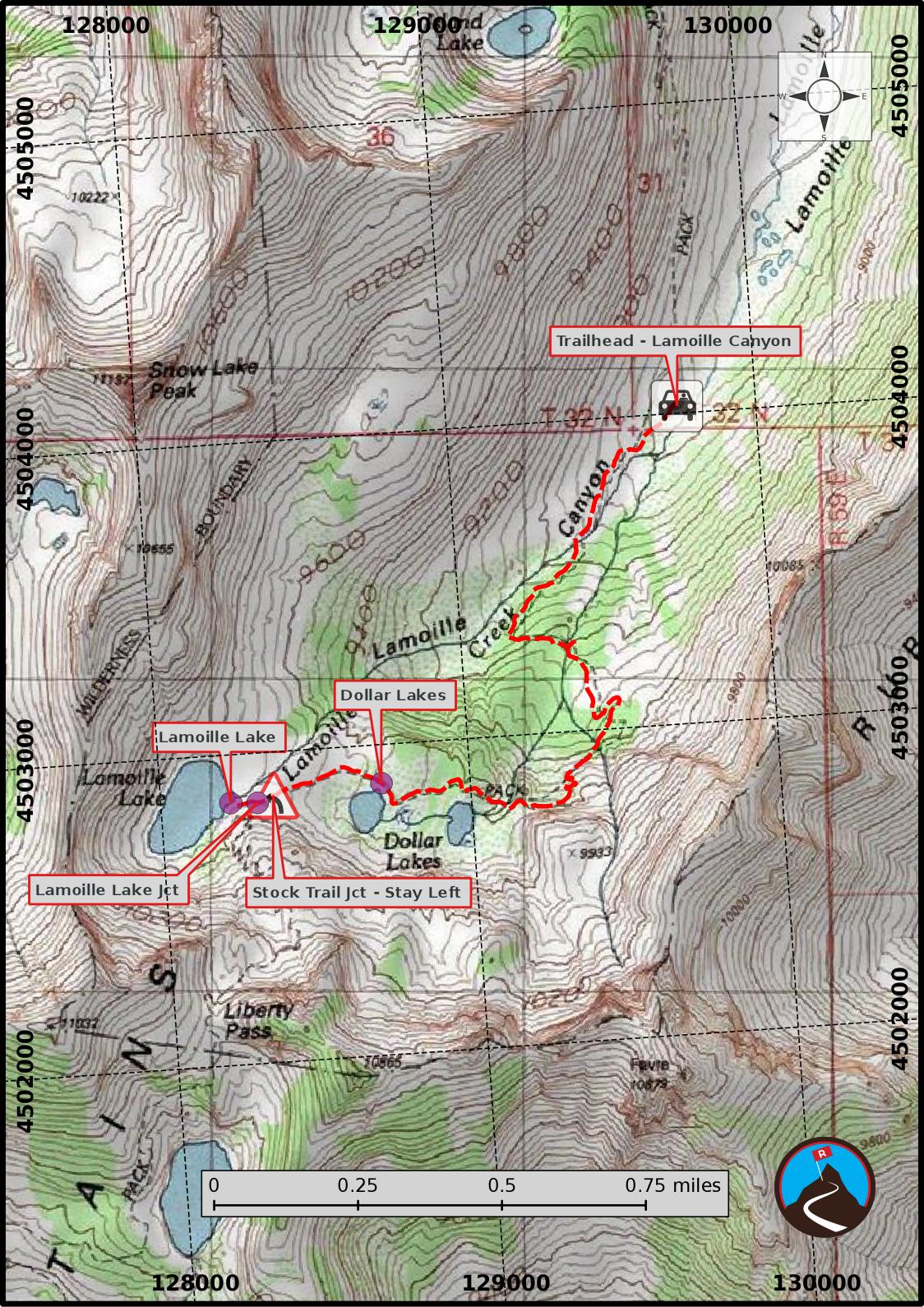 Hiking Lamoille Lake - Elko Nevada - Road Trip Ryan