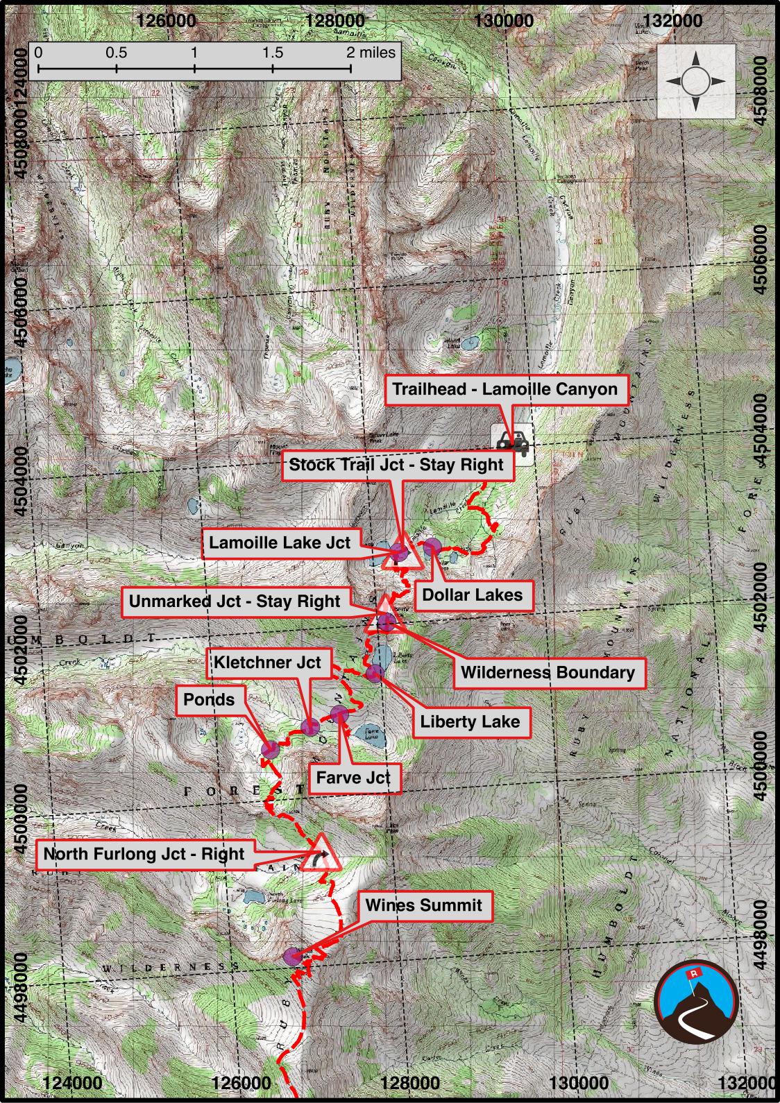 Hiking Ruby Crest Trail - Elko Nevada | Road Trip Ryan