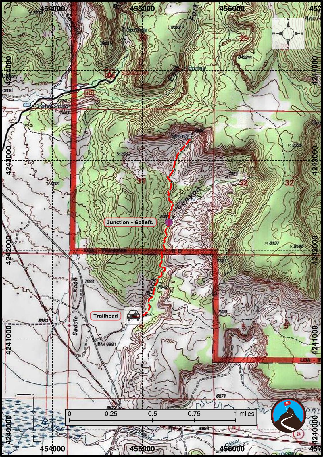 Hiking Rock Canyon - Bicknell | Road Trip Ryan
