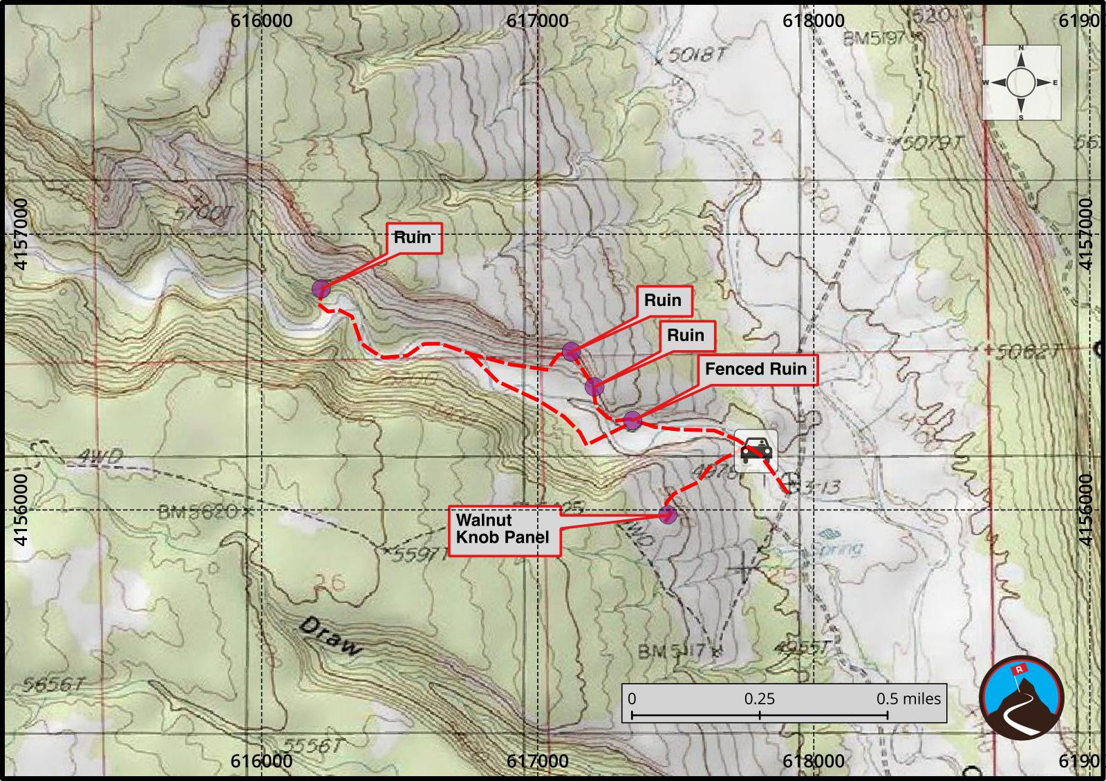 Roadside Attraction Arch Canyon Ruin - Cedar Mesa | Road Trip Ryan