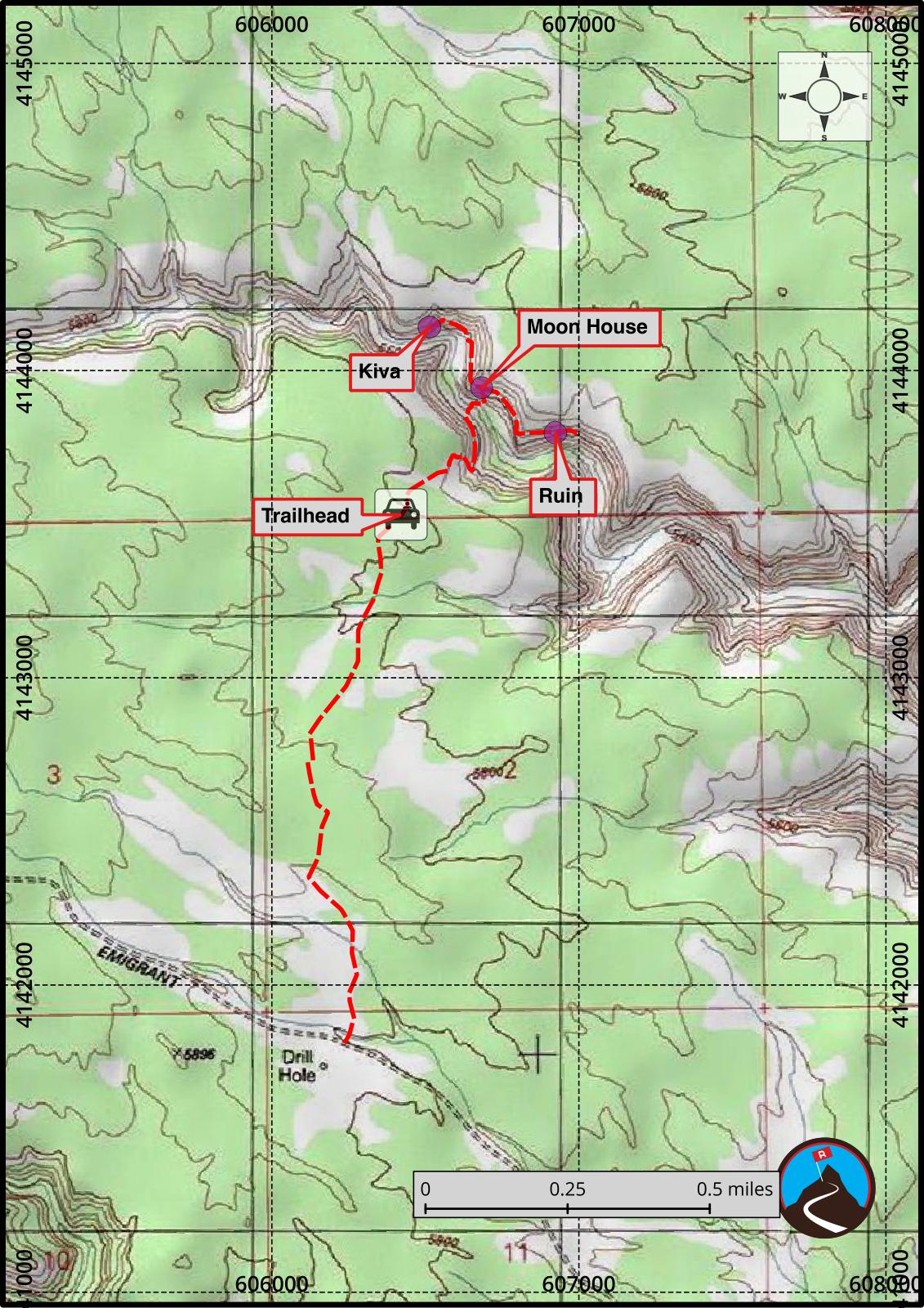 Hiking Moonhouse Ruin (McCloyd Canyon) - Cedar Mesa | Road Trip Ryan